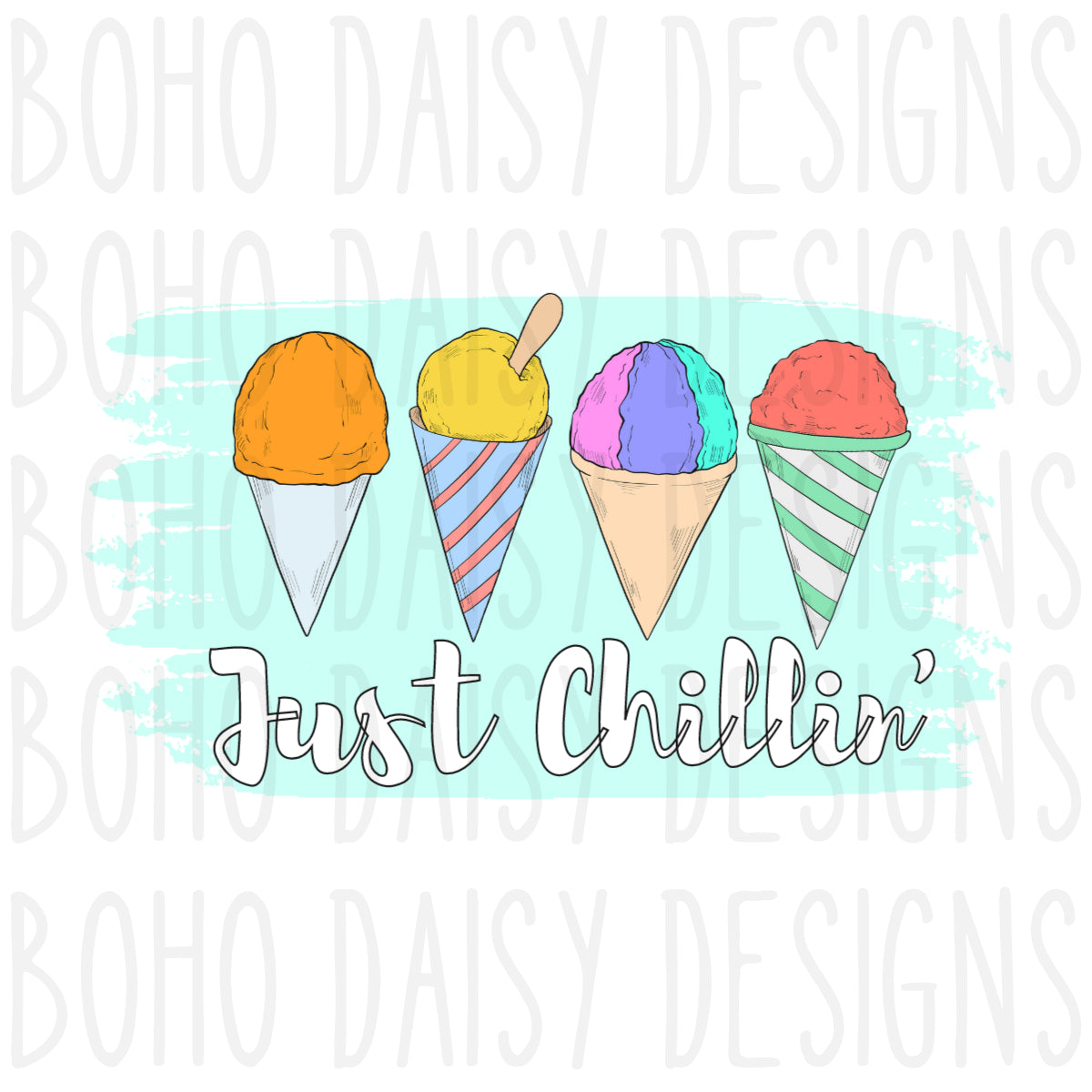 Just Chillin PNG – Wild Cattle Designs