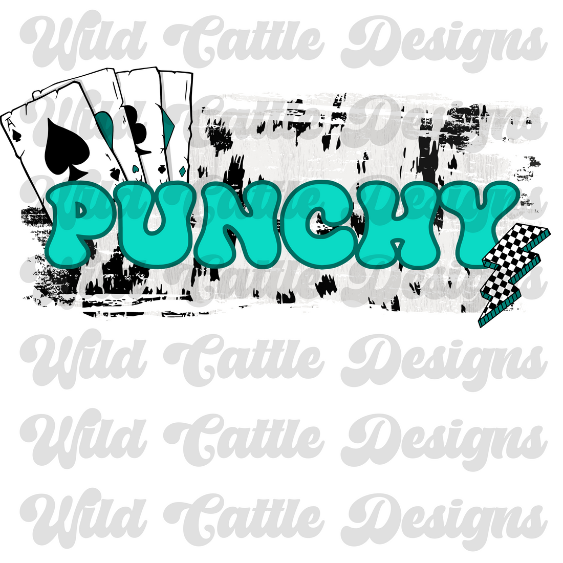 Punchy Vibes PNG – Wild Cattle Designs