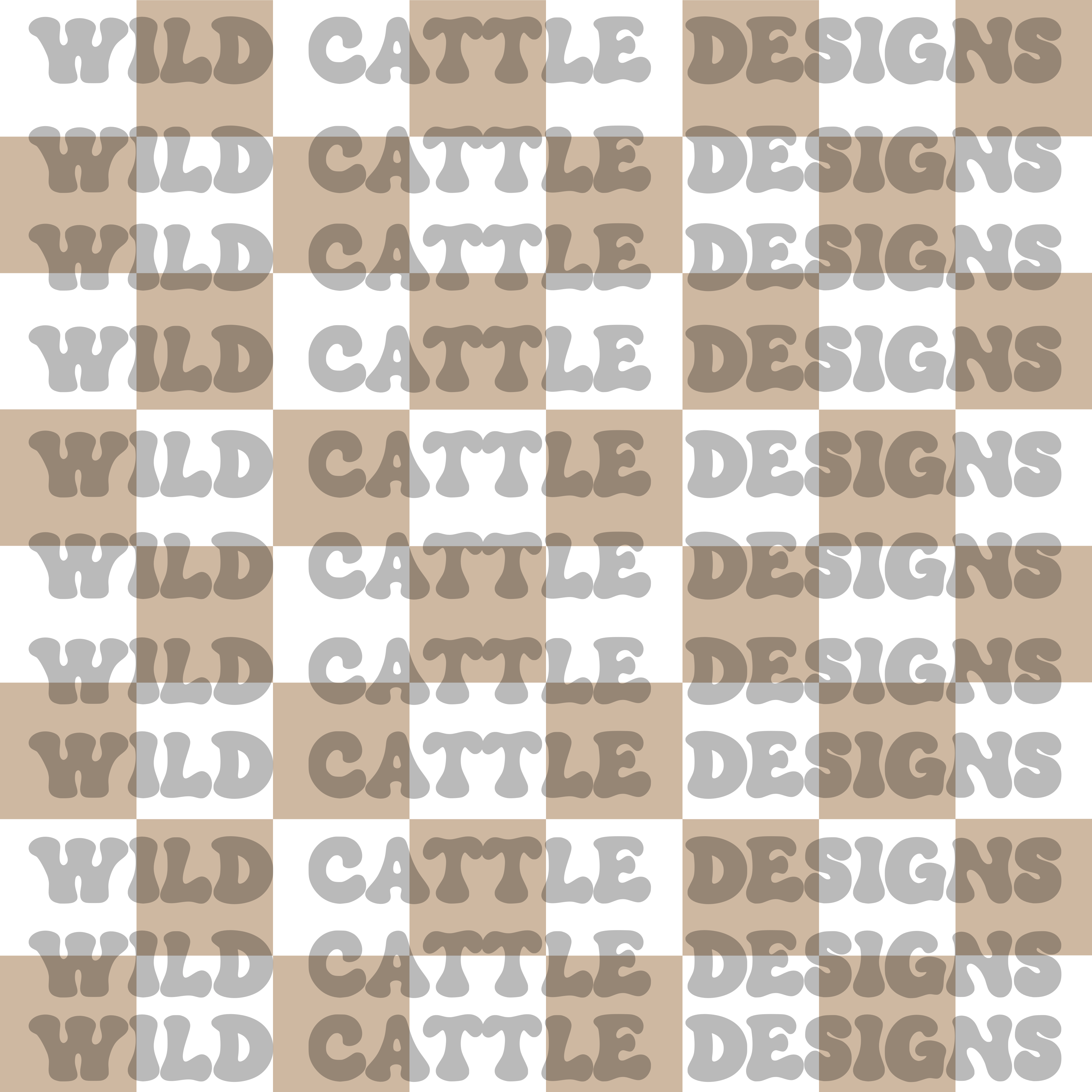 Valentine cowboy checks seamless – Wild Cattle Designs